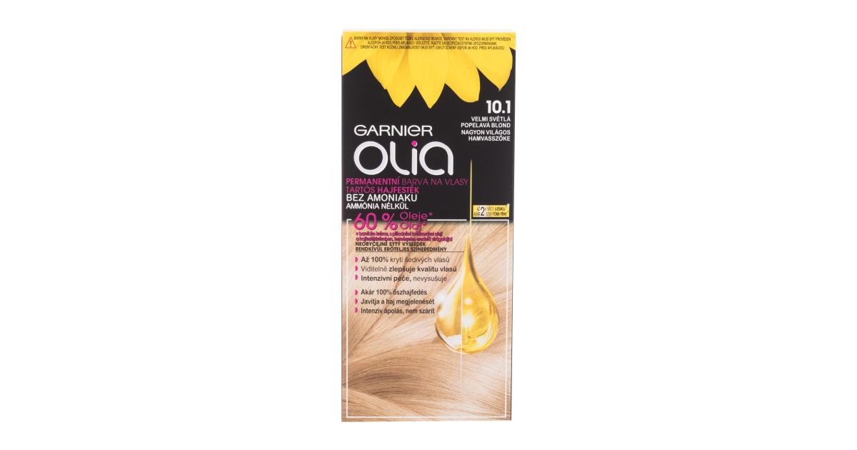 Garnier Olia Permanent Hair Color Boja za kosu za žene 50 g Nijansa 10,1 Ashy Very Light Blonde ...
