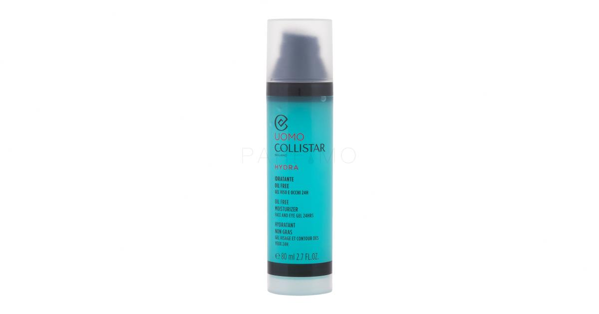 Collistar Uomo Hydra Oil Free Moisturizer Face and Eye Gel Gel za lice ...