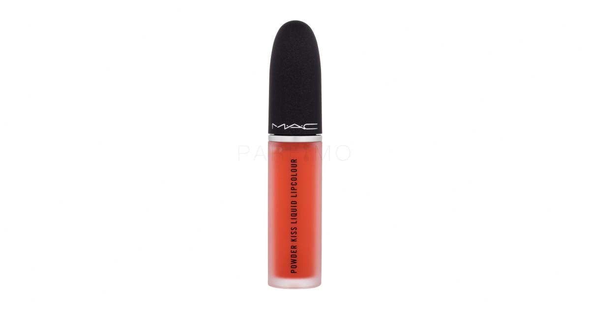 MAC Powder Kiss Liquid Ruž za usne za žene 5 ml Nijansa 992 Resort ...
