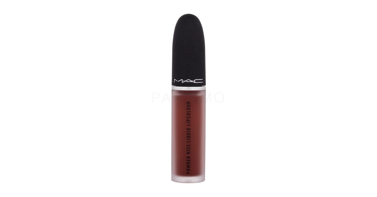 MAC Powder Kiss Liquid Ruž za usne za žene 5 ml Nijansa 982 Marrakesh ...
