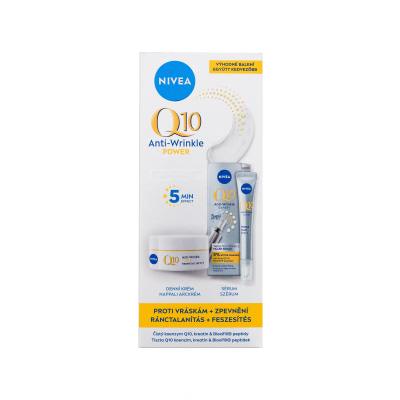 Nivea Q10 Anti-Wrinkle Power Poklon set serum za lice Q10 Anti-Wrinkle Expert 15 ml + dnevna ...