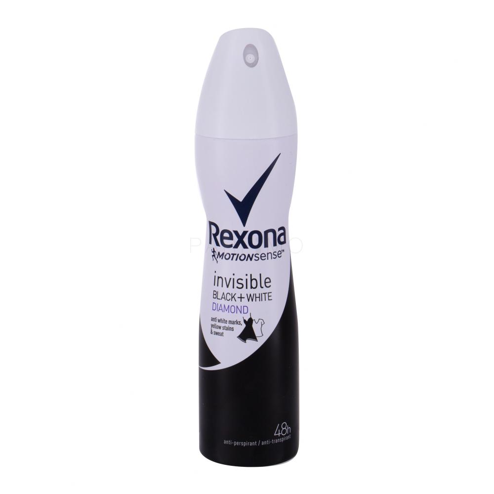 Rexona MotionSense Invisible Black + White Diamond Antiperspirant za ...