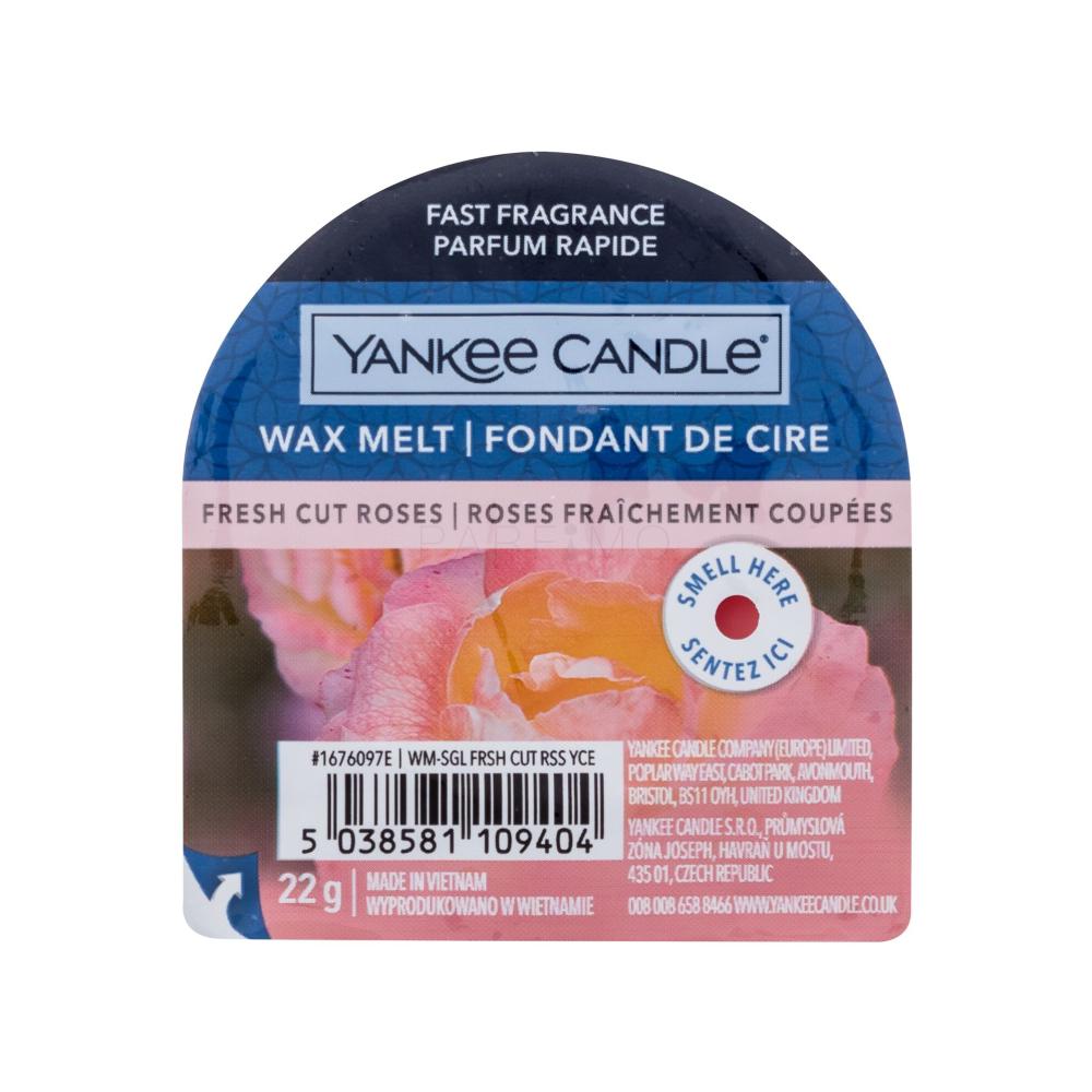 Yankee Candle Fresh Cut Roses Mirisni vosak 22 g | Lijepa.hr