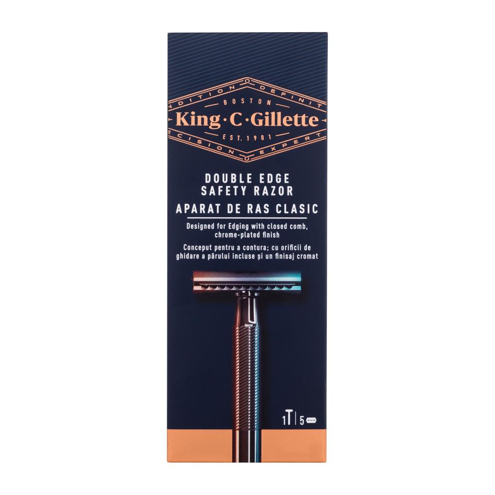 Gillette King C. Double Edge Safety Razor Aparati za brijanje za ...