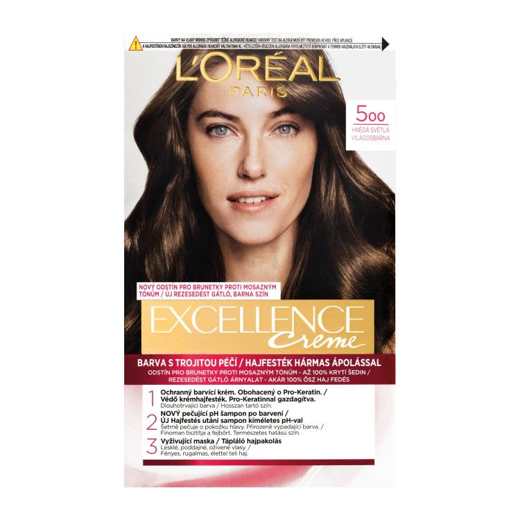 L'Oréal Paris Excellence Creme Triple Protection Boja za kosu za žene ...
